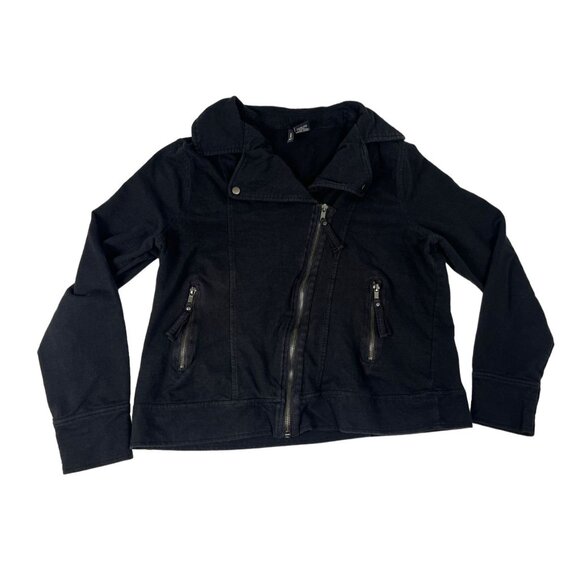 new directions | Jackets & Coats | New Directions Jacket Black Full Zip ...